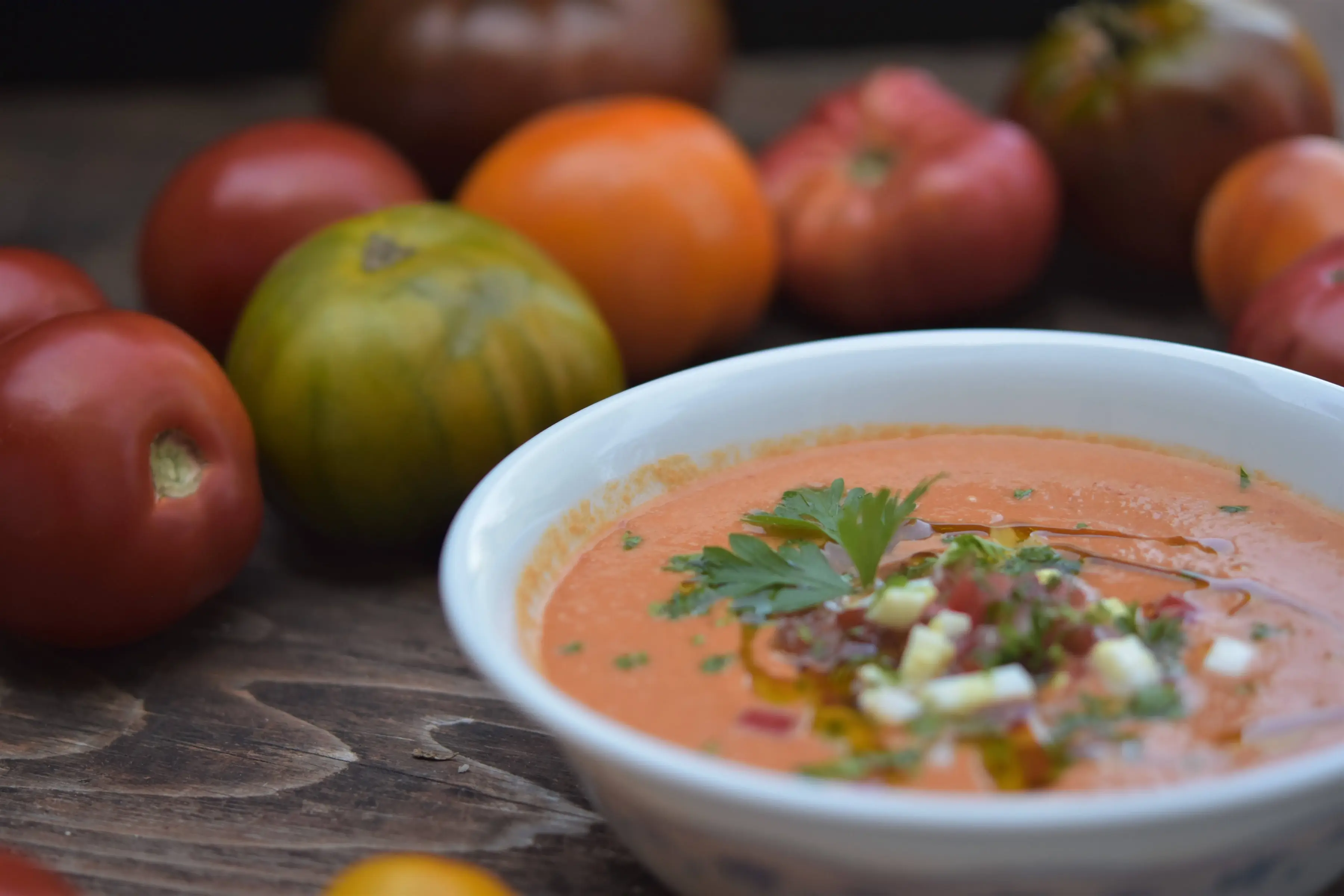 Gazpacho Andaluz — Chef Heidi Fink